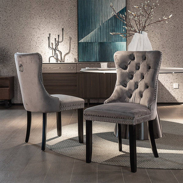 House Of Hampton® Modern High End Tufted Solid Wood Contemporary